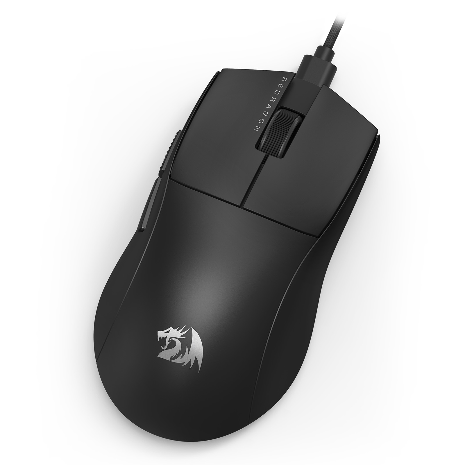Mouse Gamer Redragon K1ng 1K Preto PAW3327 Cabo USB Tipo-C Removível ...