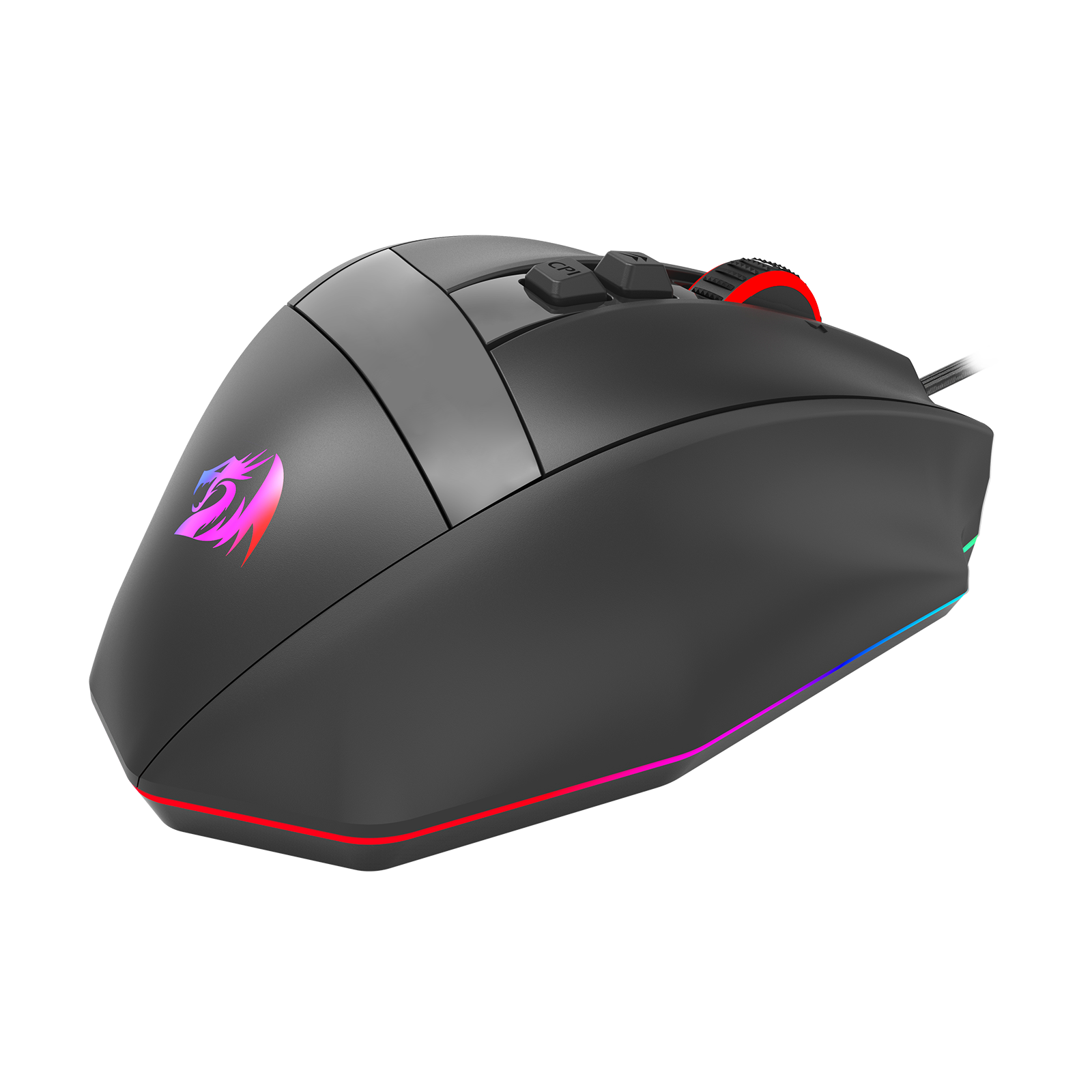 Mouse Gamer Redragon Rind M813-RGB-PRO – RGB Chroma, Scroll Infinito, Sensor PAW3395, 26000 DPI ...