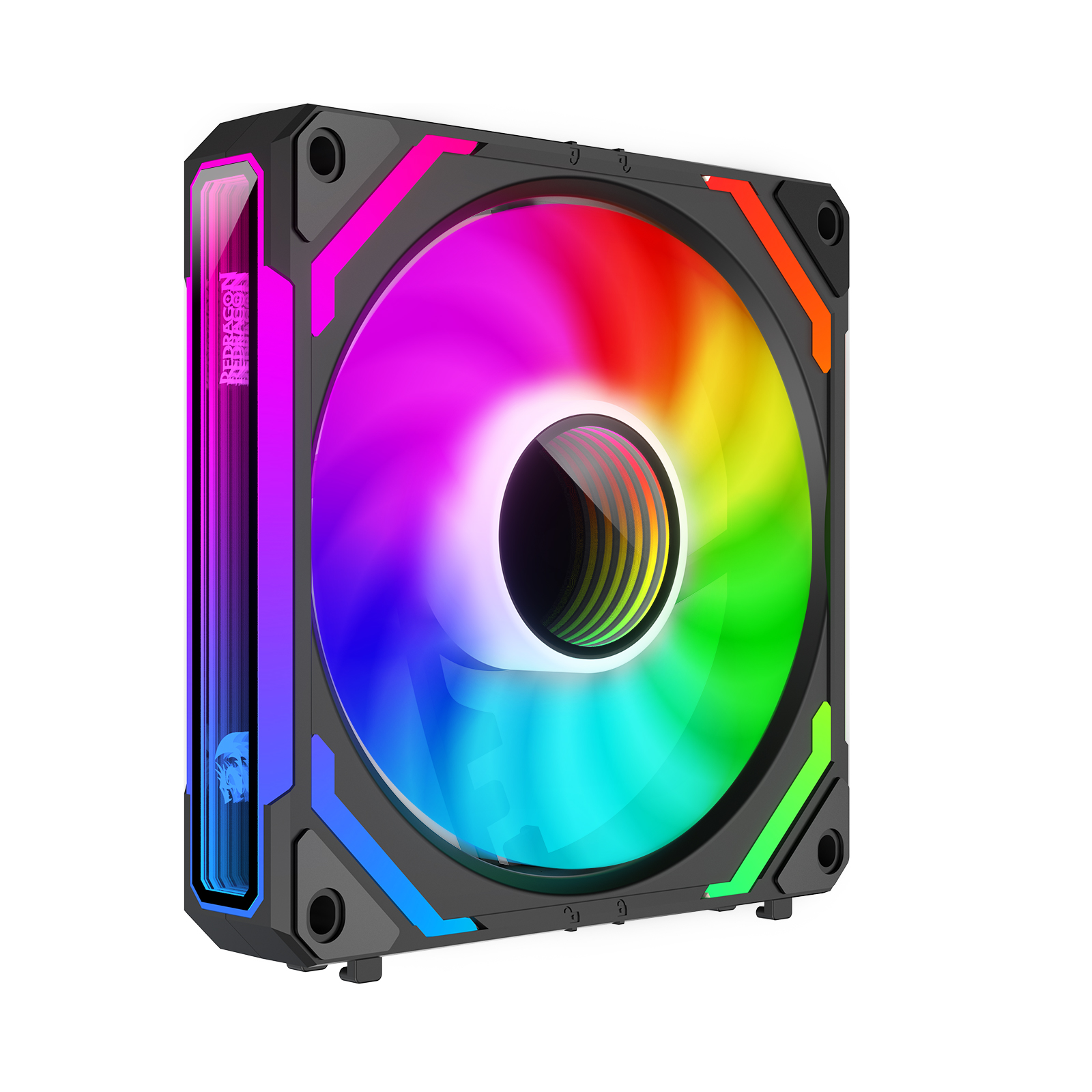 Kit com 3 Fans ARGB Redragon Infinity Mirror – GC-F012 - Redragon Store