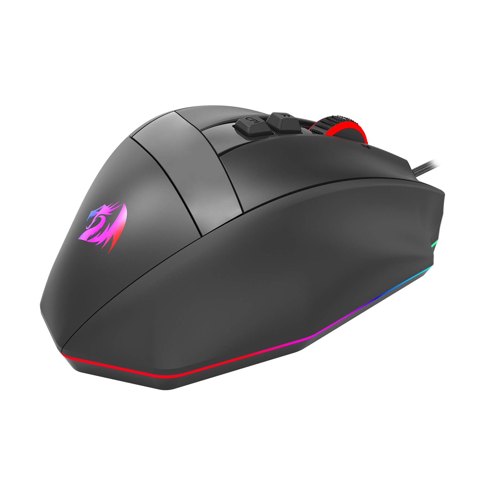 Redragon Rind M813-RGB – Mouse Gamer RGB com 10 Botões, Sensor PAW3333 ...