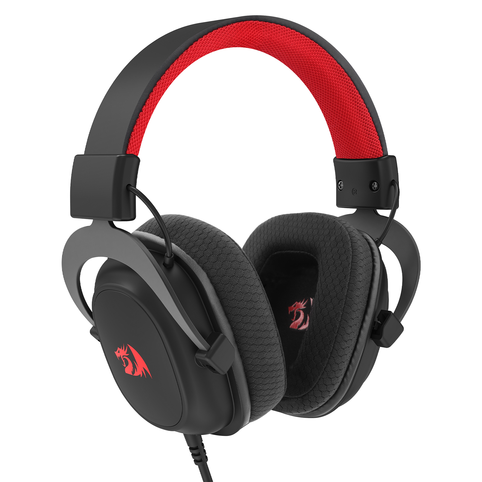 Headset Redragon Zeus Lite H510-LT – Estéreo 53mm, Microfone Removível ...