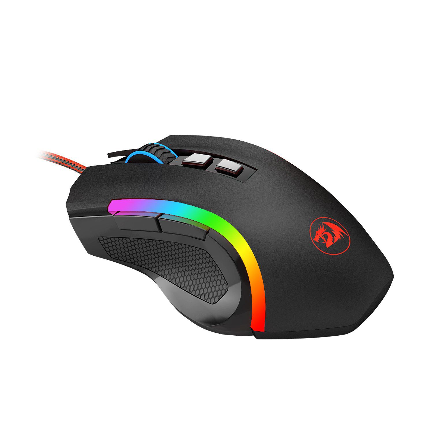 Mouse Gamer Redragon Griffin RGB 7200DPI, M607 - Redragon Store