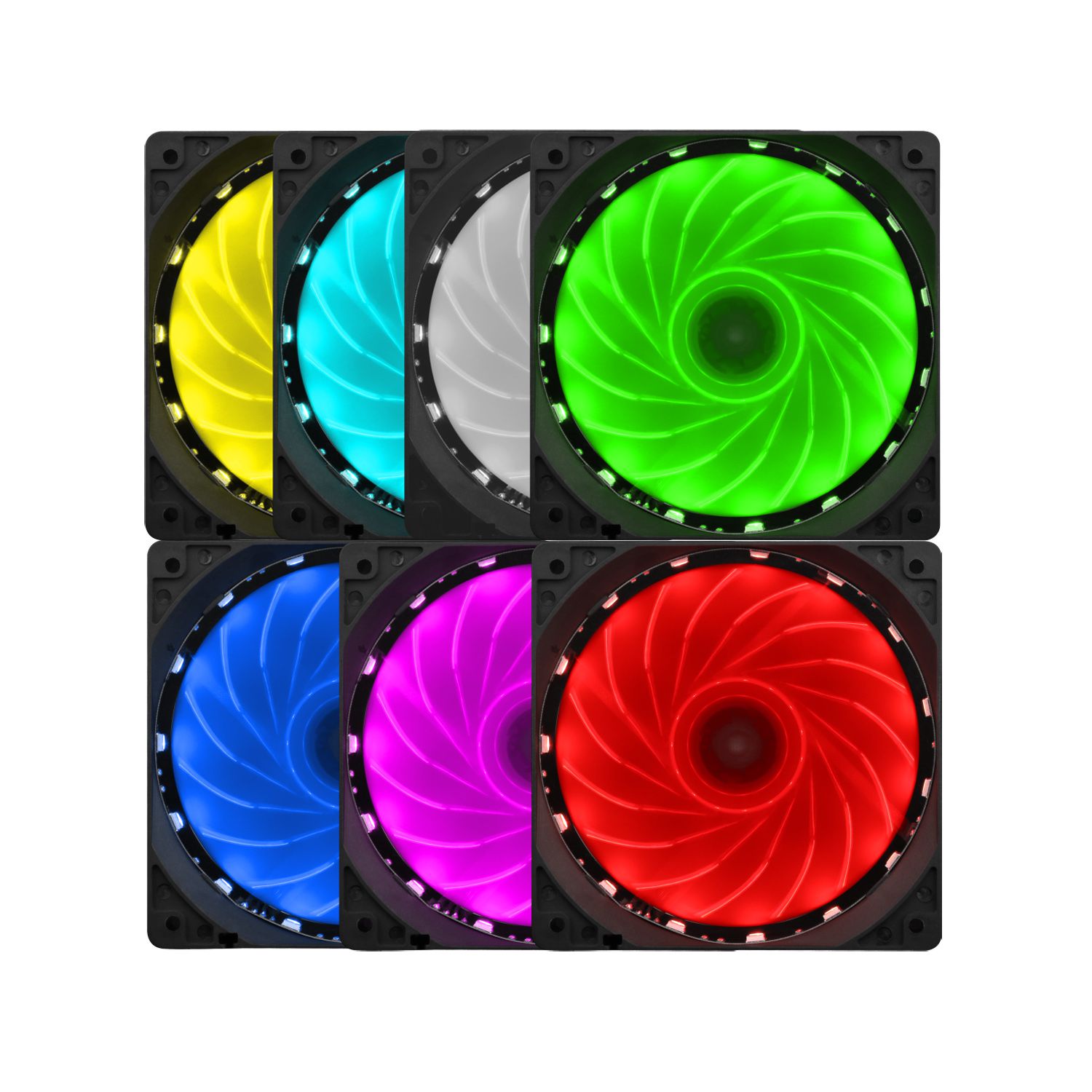 Kit Fan com 3 Unidades Redragon, RGB 120mm, GC-F006 - Redragon Store