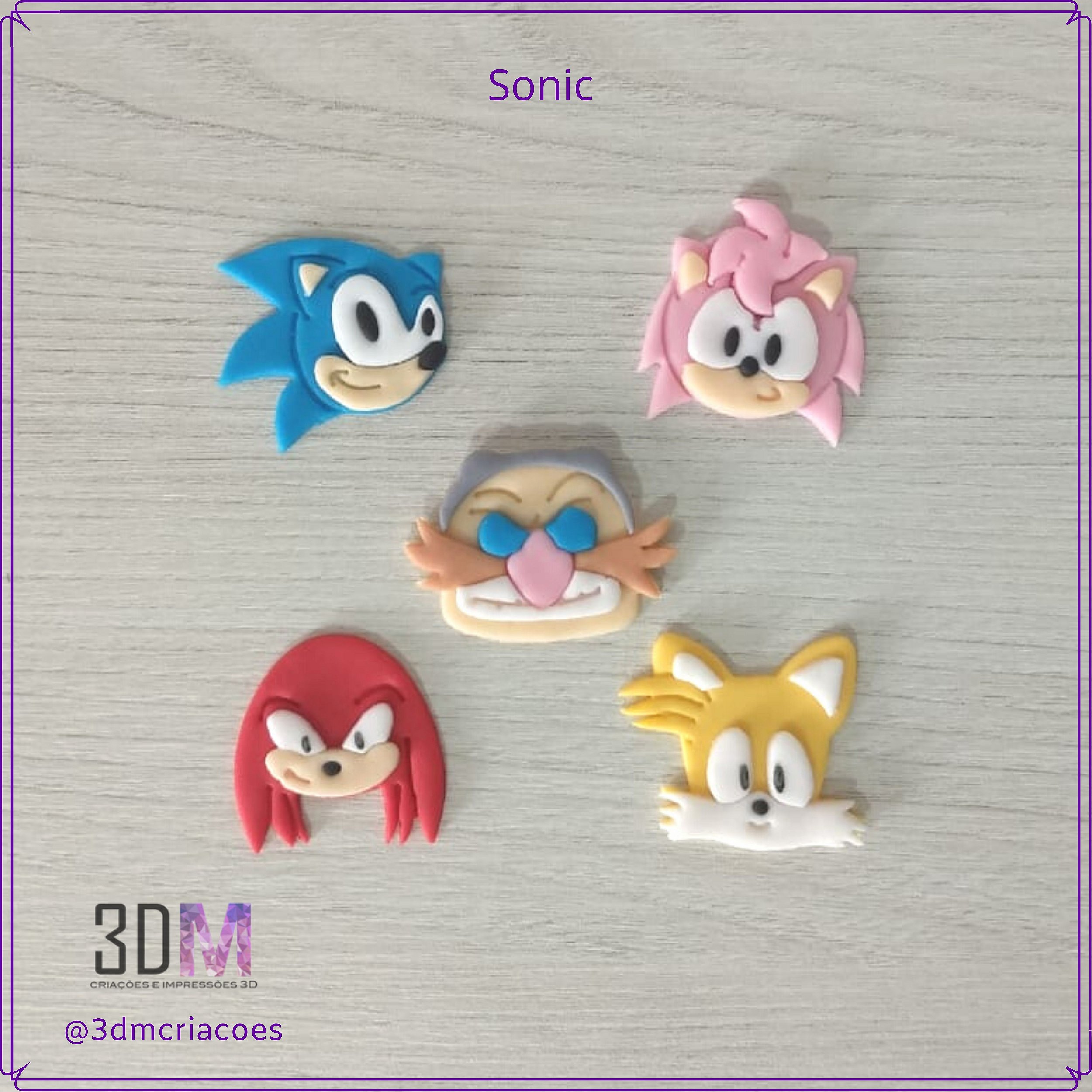 Cortador Sonic - Knuckles the Echidna - Cortadores, texturas e ...