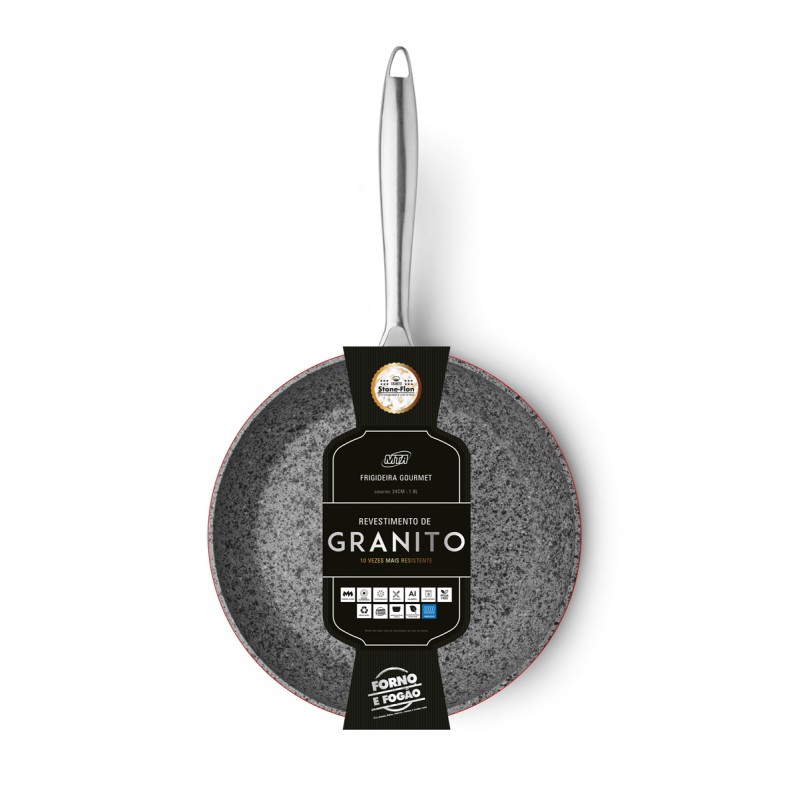 Frigideira Granito Durabilidade e Performance na sua Cozinha - Planeta de Meriti Comercio de ...