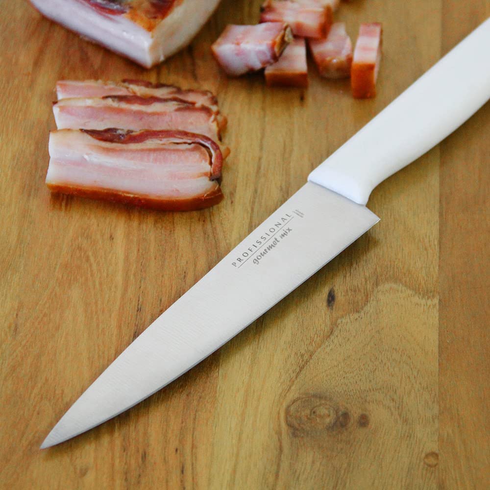 Faca do Chef 6" Profissional Branco GX8006 Gourmet Mix - Planeta de ...