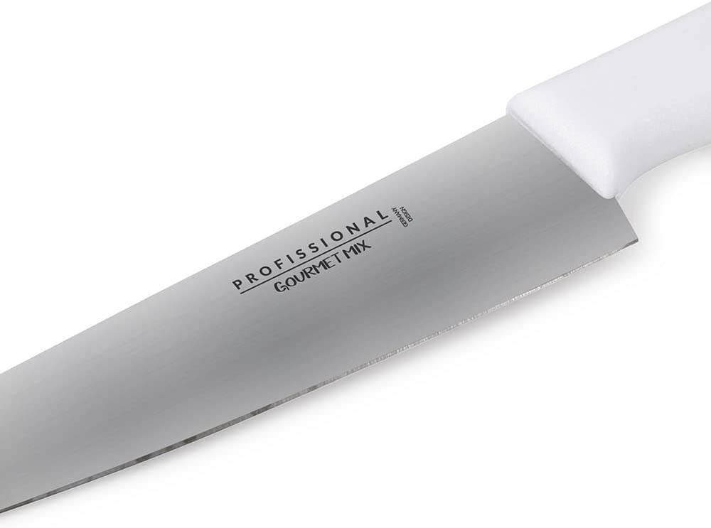 Faca do Chef 8" Profissional Branco GX8008 Gourmet Mix - Planeta de ...