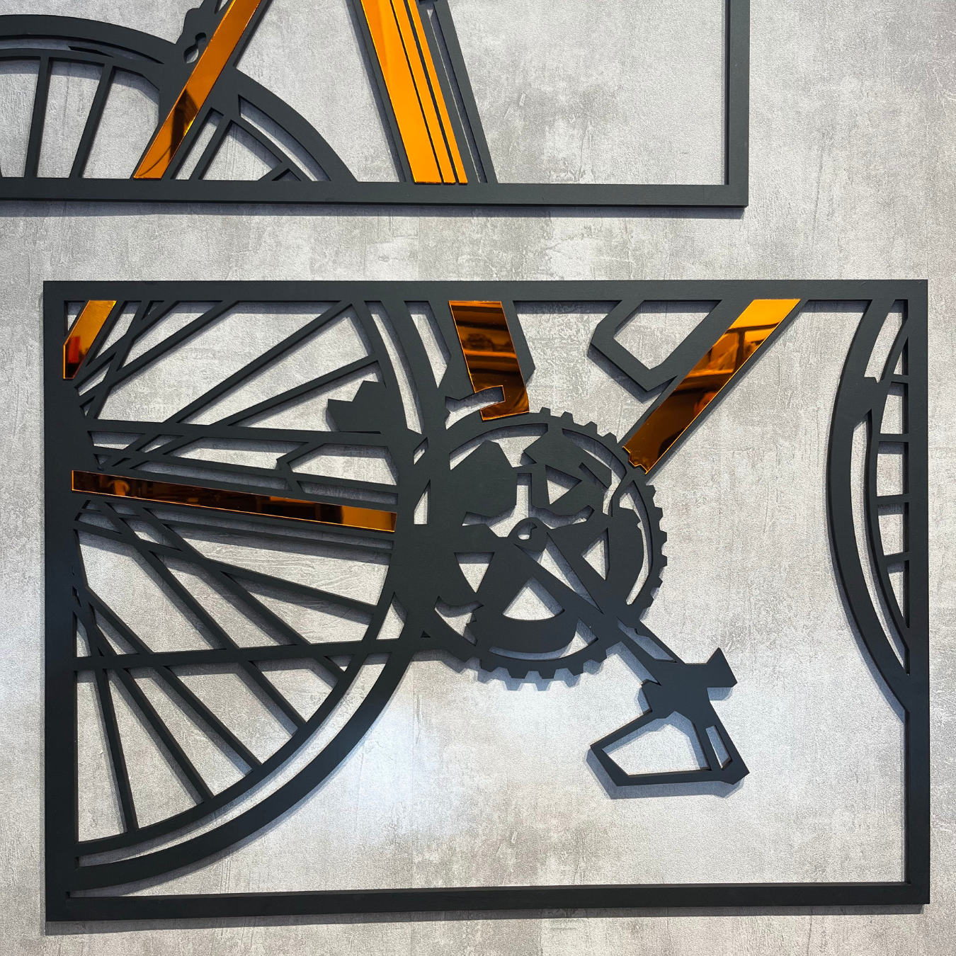 Bike em Trio Keep Moving - Decoração com Tema Ciclismo MDF e acrílico ...