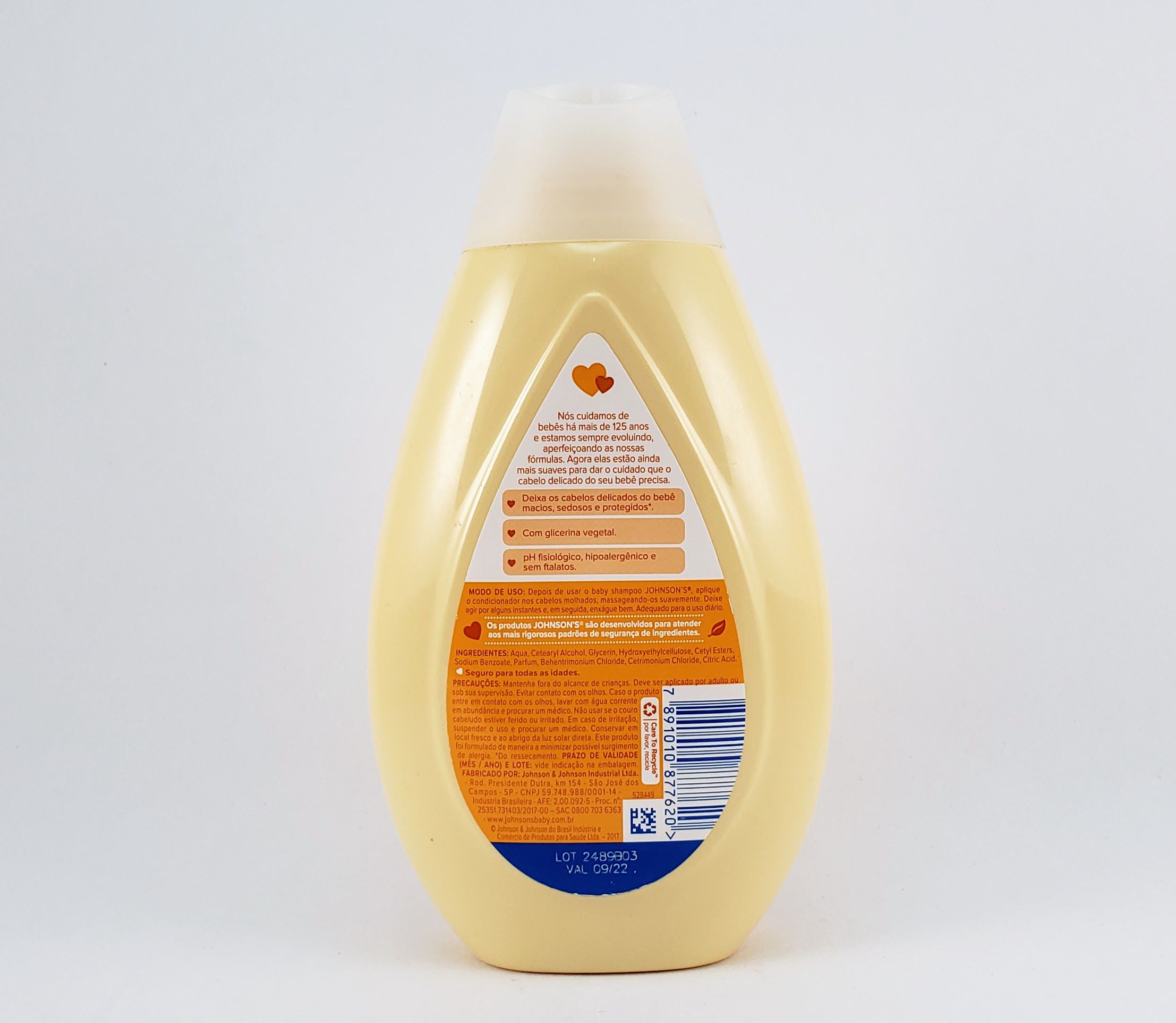 JOHNSONS BABY COND 400ML - Barão Cosméticos