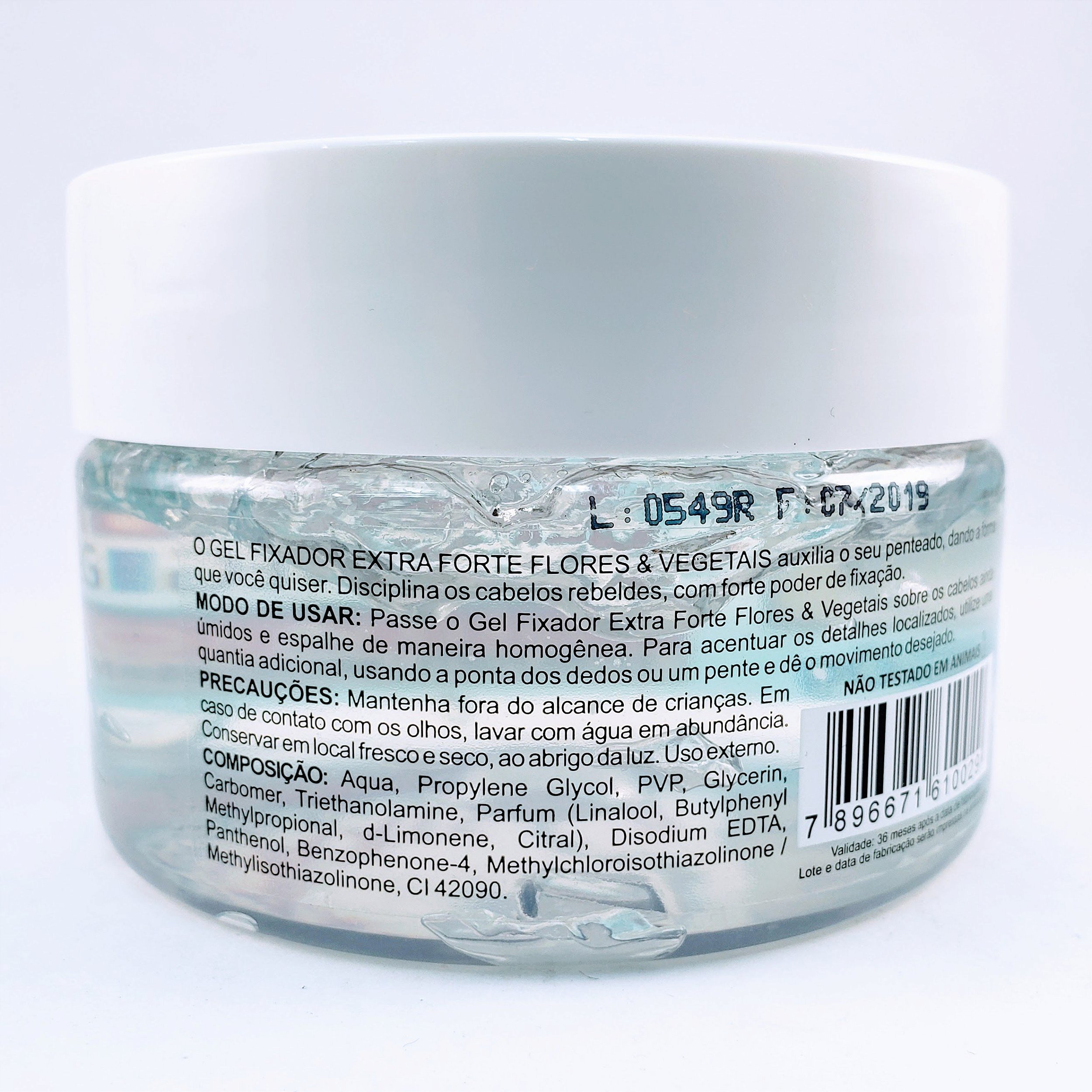 GEL COM PANTENOL TRANSPARENTE 250G - Barão Cosméticos
