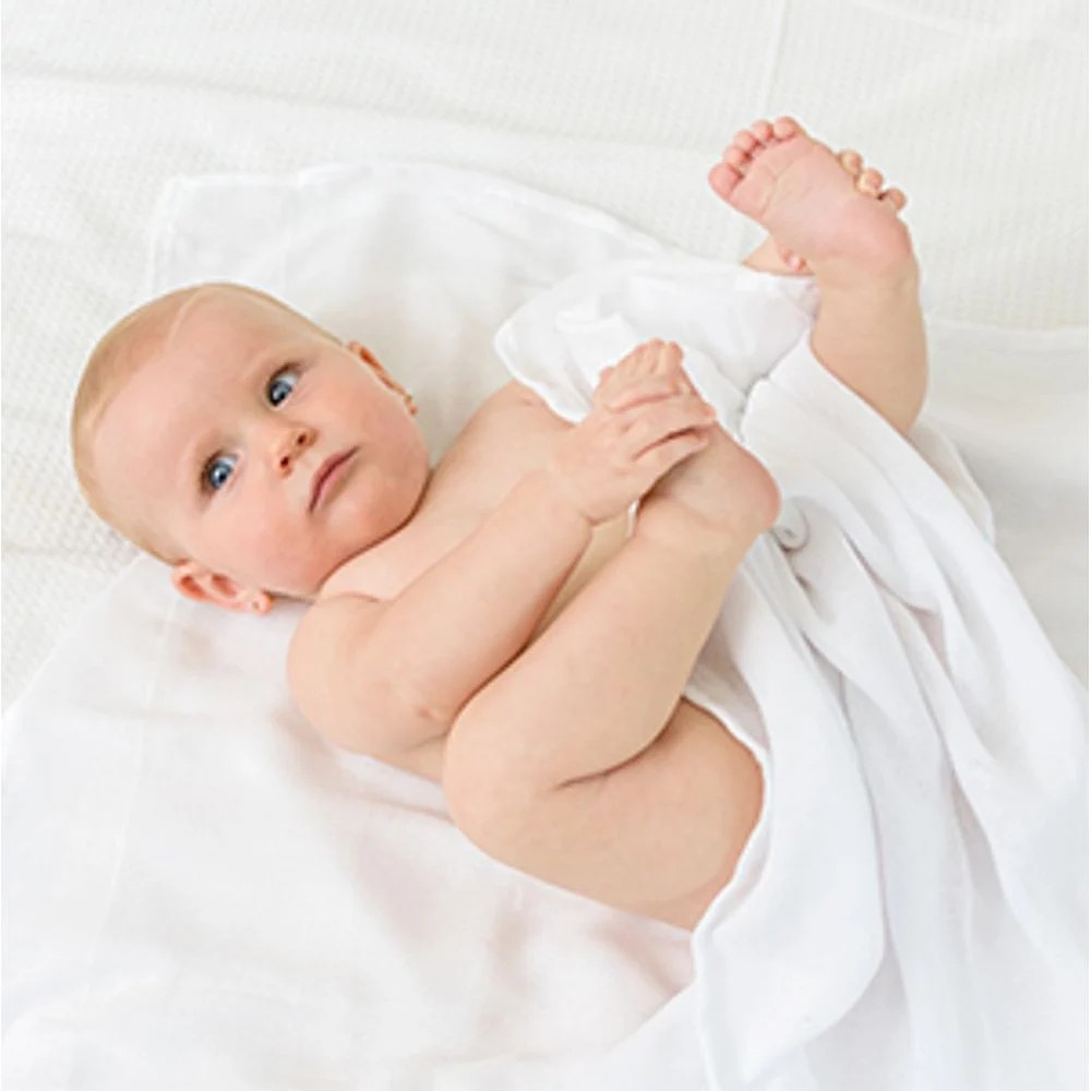 Fralda Premium com Bainha Branca 5 UN - Mami - TotalBaby Store