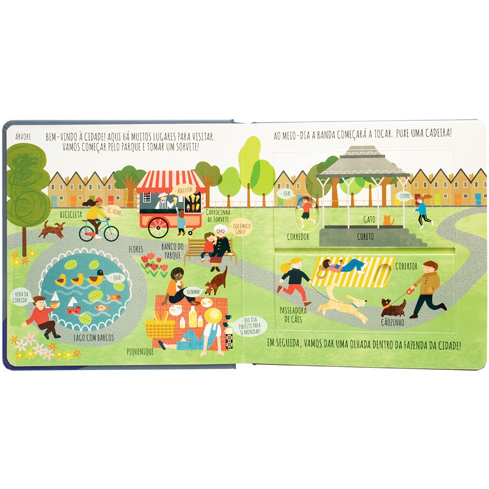 Livro Espie Dentro! Cidade - TotalBaby Store