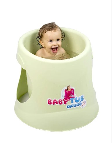 Ofuro Infantil 1 a 6 Anos Verde - Baby Tub - TotalBaby Store
