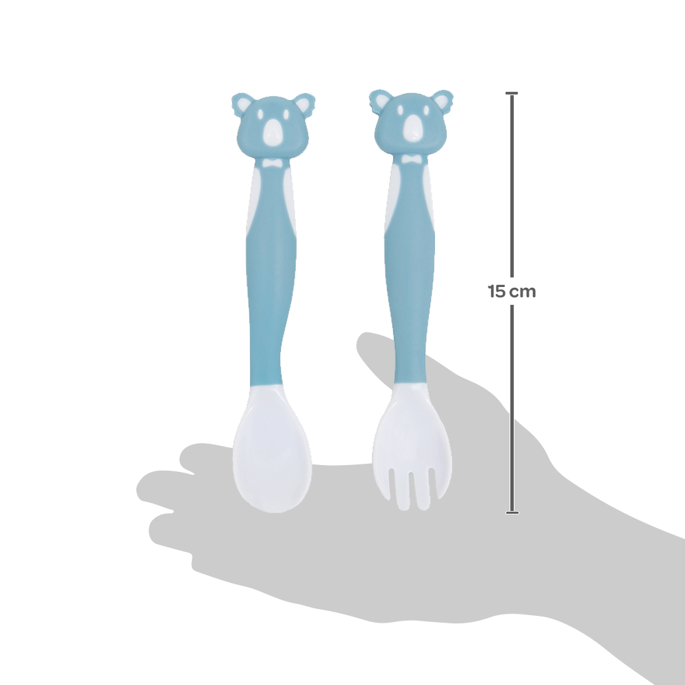 Kit Talher Coala Azul - Buba - TotalBaby Store