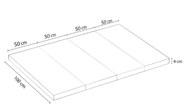 Tapete Palette Mat 100 X 200 X 4 - TotalBaby Store