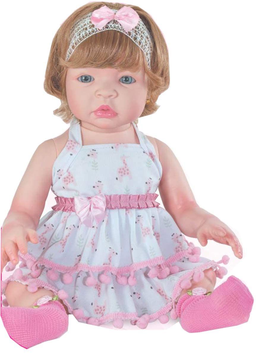 Boneca Reborn Doll Realist Kayla Com Acessórios Macropampa Atacadista