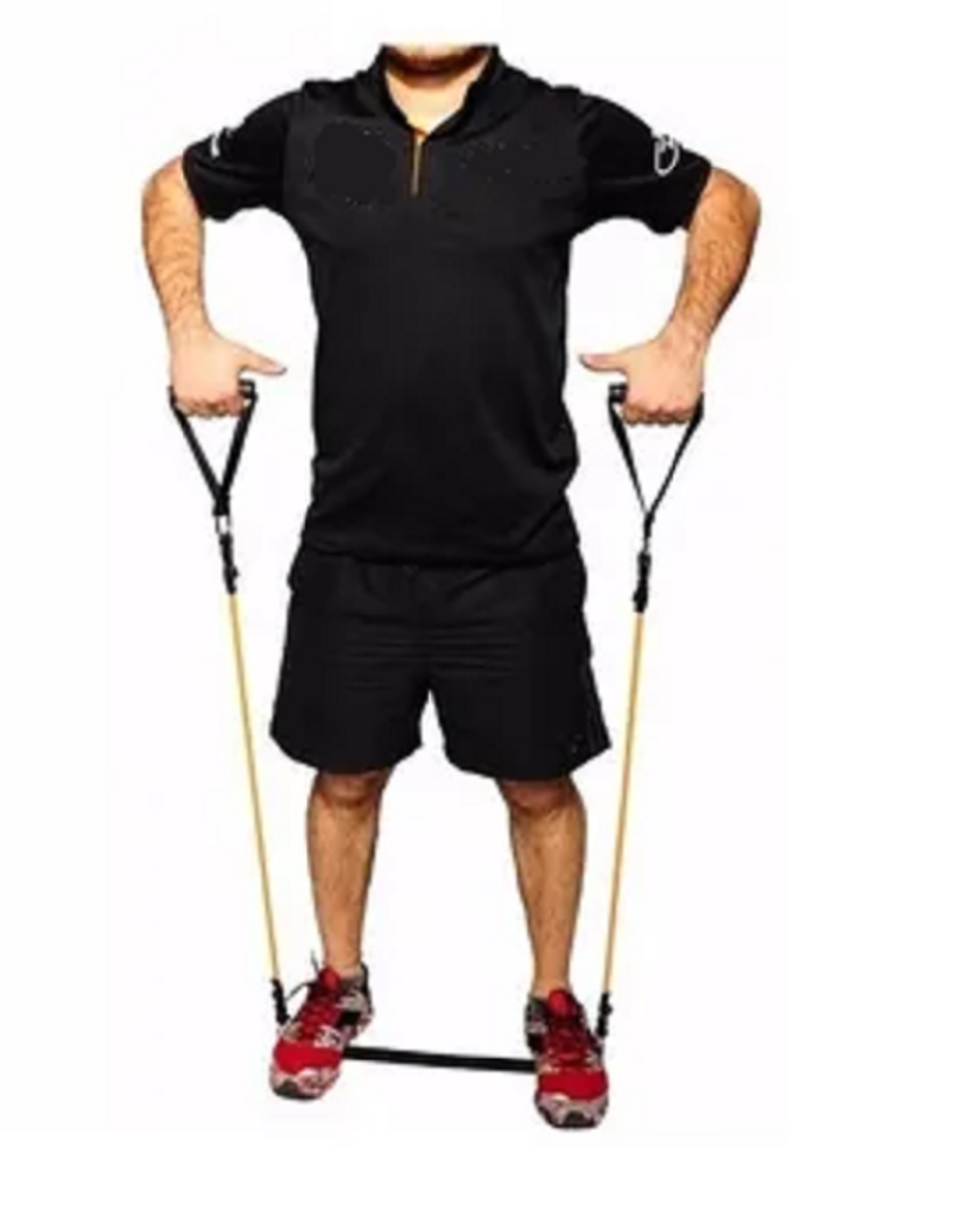 Kit Elástico Extensor Multifuncional Profissional - Casa do Atleta