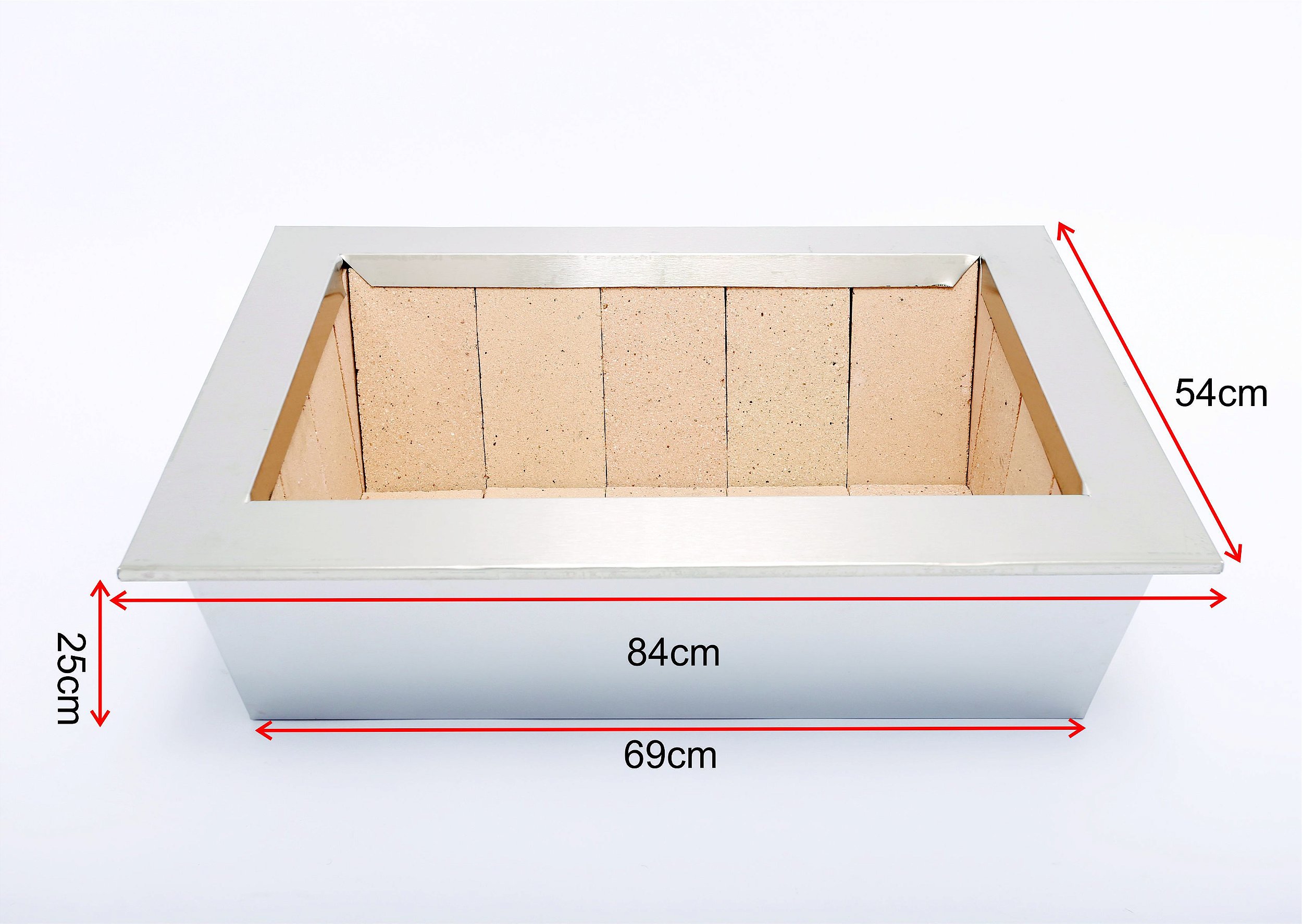 Braseiro Duplo Grande Inox 430 - Churrasqueiras Gourmet Premium Brasil ...