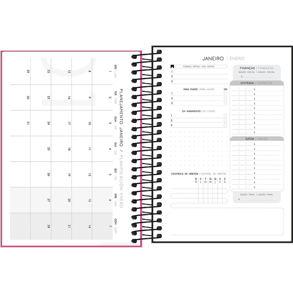 Agenda Neon M6 Esp 315559 - MEGA IMPRESS - Papelaria, Copos ...