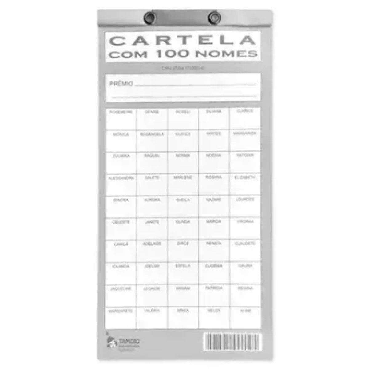 Rifa 100 Nomes 6010 - MEGA IMPRESS - Papelaria, Copos Personalizados, Gráfica Rápida e Muiiito mais