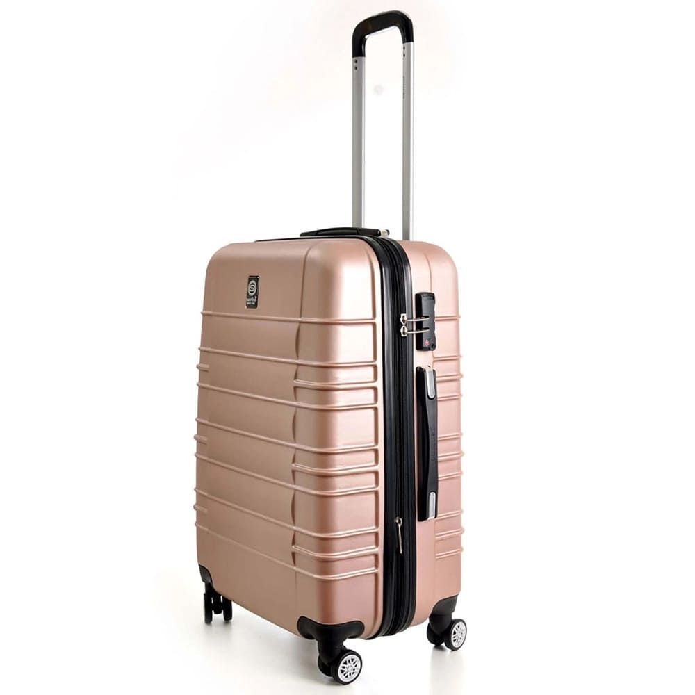 Mala P/ Viagem 24" Sav8001m205 Double Wheel Rosa Santino - MEGA IMPRESS ...