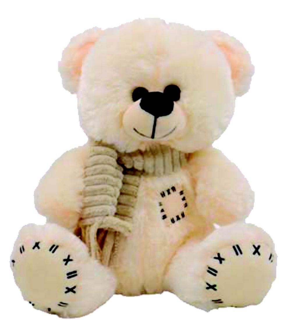 Pelucia Urso C/ Cachecol 30cm Ch1941 Sunn Toys - MEGA IMPRESS ...