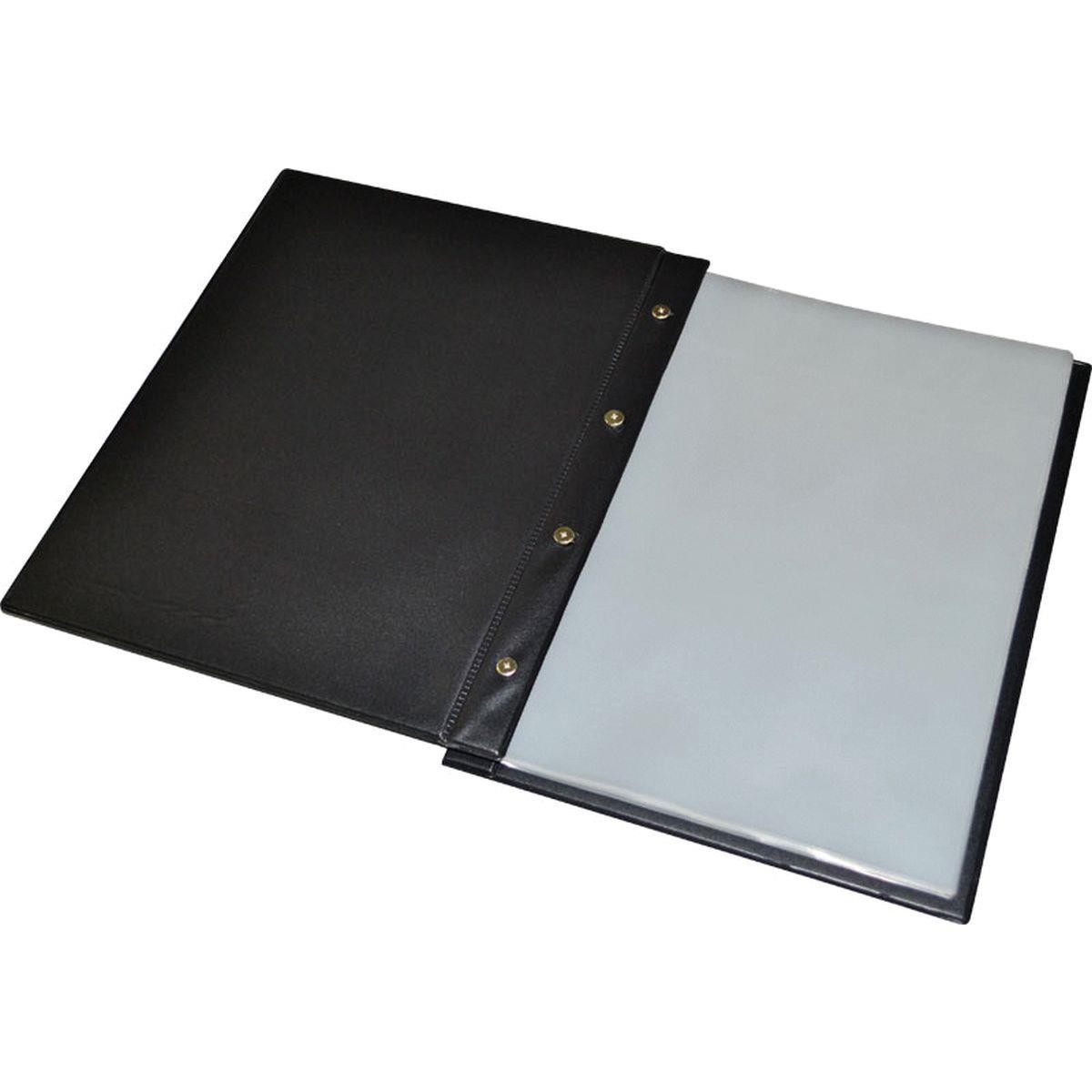 Pasta Catalogo C/50 Executiva Preta 139 Acp - MEGA IMPRESS - Papelaria ...
