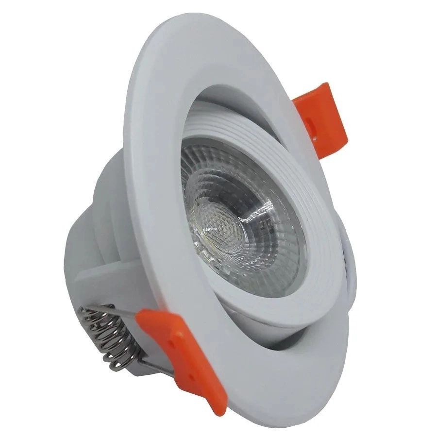 Spot LED 5W Redondo Bivolt Branco Frio 6000K - Vluz - Sua Loja de LED ...