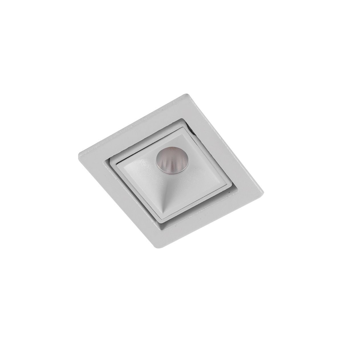 SPOT EMBUTIDO PICCO LED 3W 190LM 48° Bivolt IP40 Branco Branco Quente ...