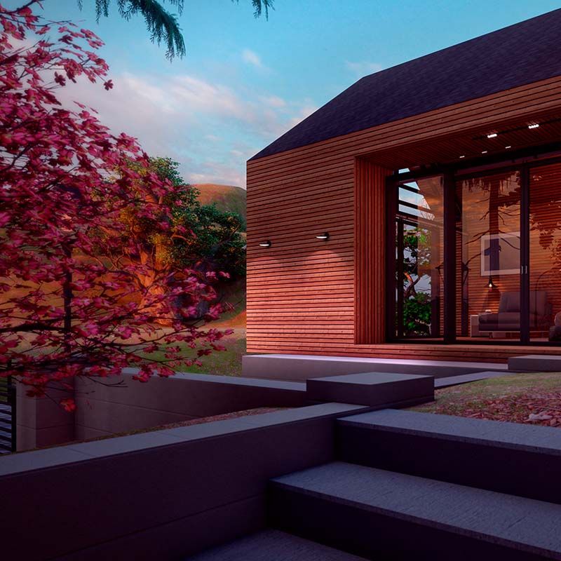 Arandela LED Pyana IP65 10W Branco Quente 3000K Preto - Iluminação Sof ...