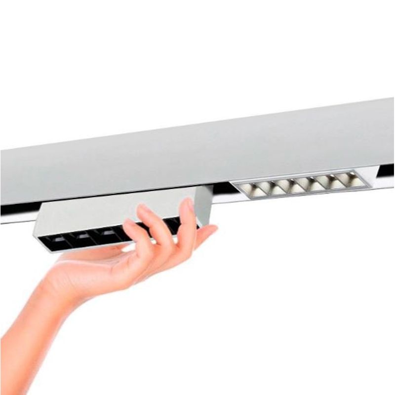 Spot Linear LED de Foco Magnético - Iluminação Moderna e Eficiente ...