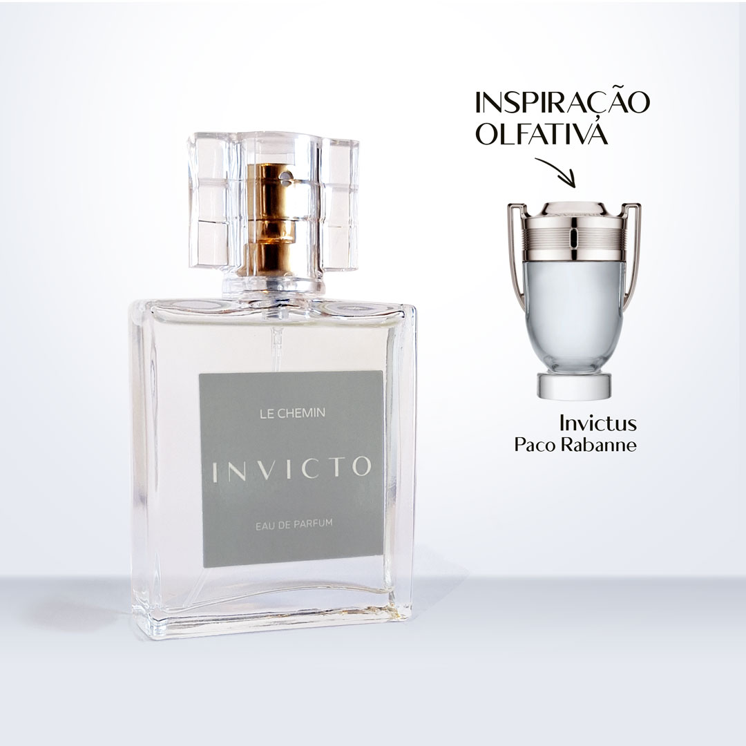 Perfume Invicto 50mL - Inspiração Olfativa Invictus Paco Rabanne - Le ...