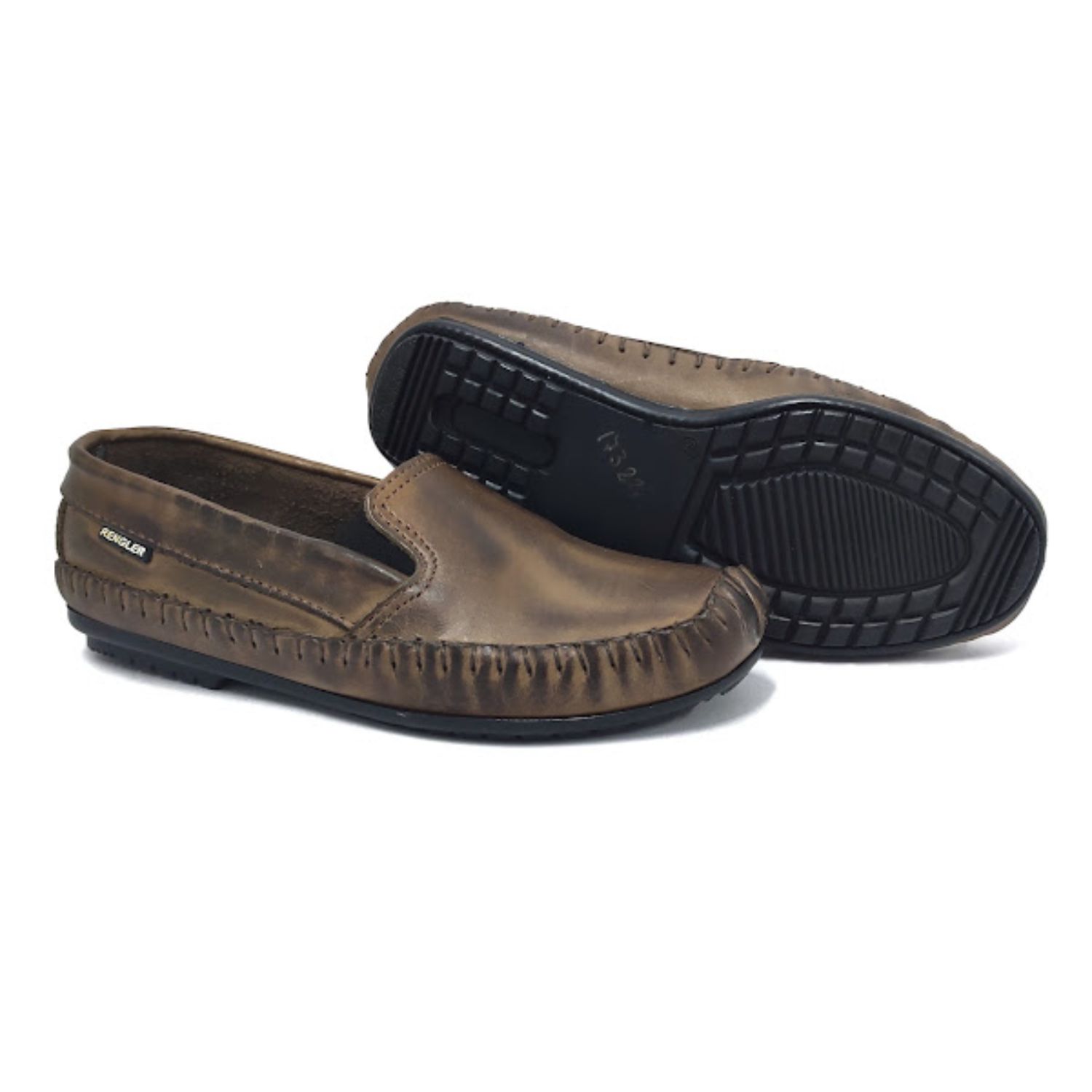 SAPATILHA RENGLER ALADIM FECHADA COURO MASCULINA - Lojas Parati