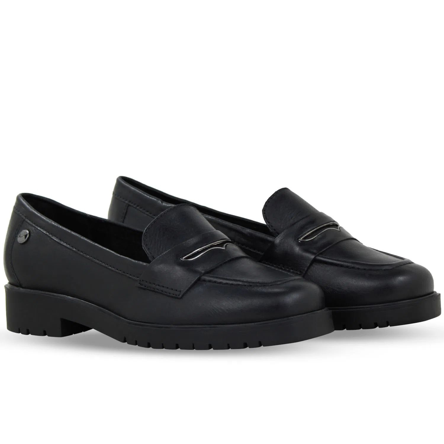 SAPATO BOTTERO MOCASSIM 353503-0001 COURO LOAFER FEMININO - Lojas Parati
