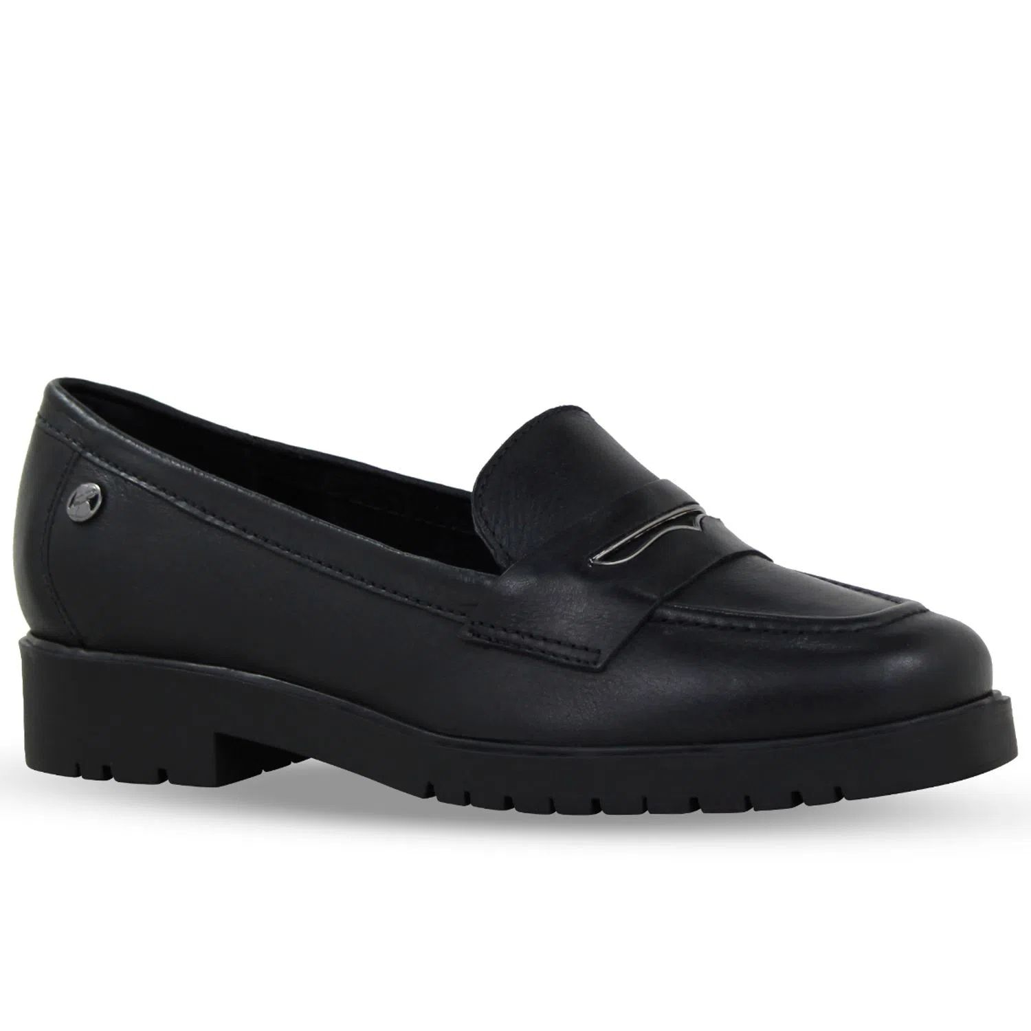 SAPATO BOTTERO MOCASSIM 353503-0001 COURO LOAFER FEMININO - Lojas Parati