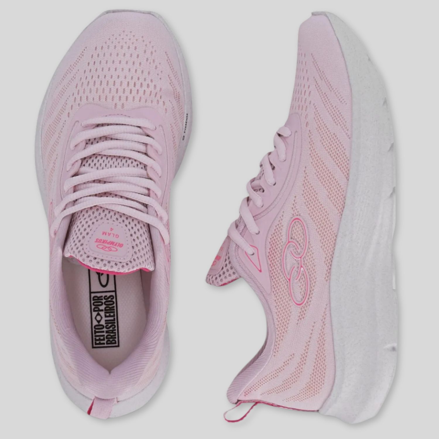TÊNIS OLYMPIKUS GLAM 4 RUNNING SOLADO EM EVA FEMININO - Lojas Parati