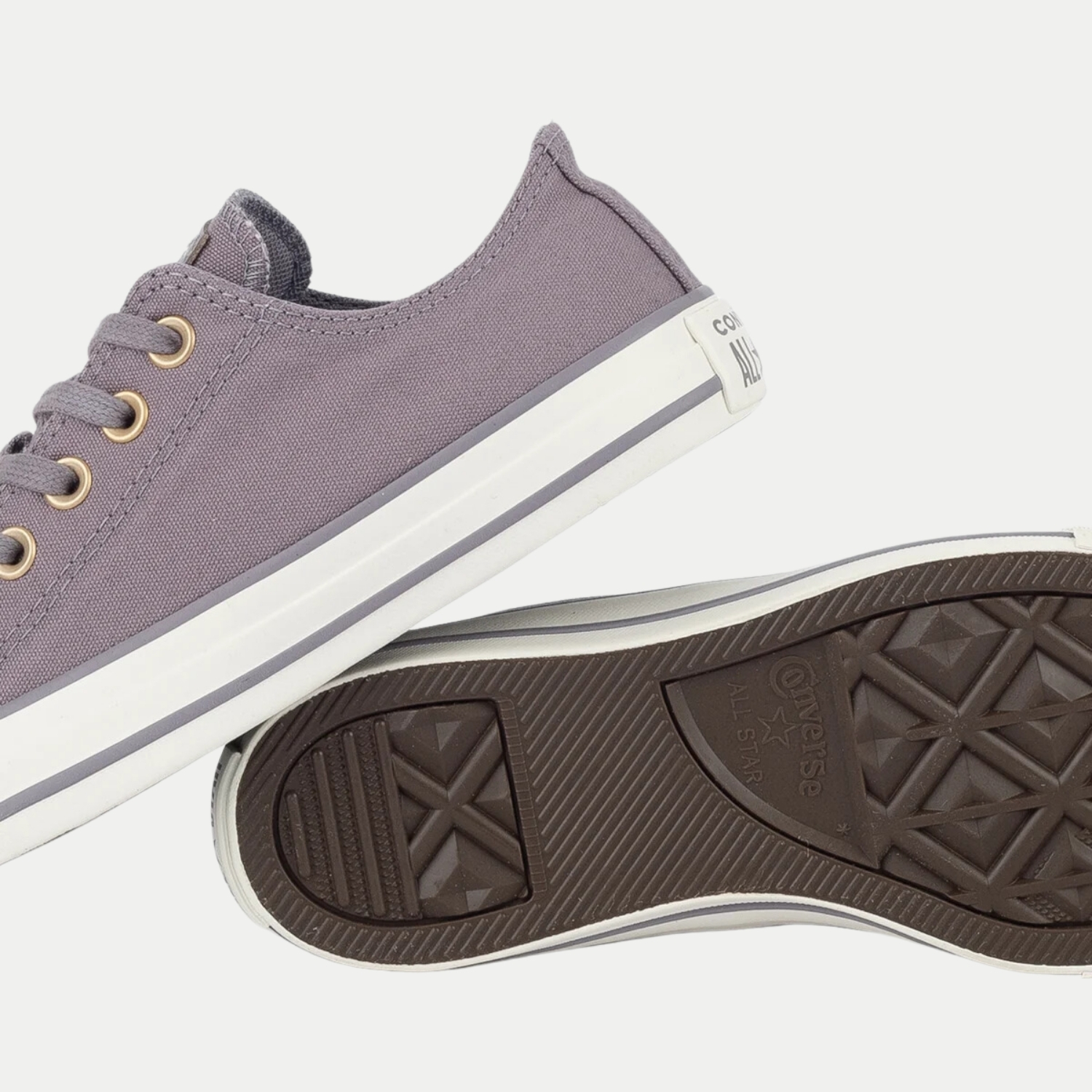 TÊNIS CONVERSE CASUAL LONA MALVA FEMININO ADULTO/INFANTIL - Lojas Parati