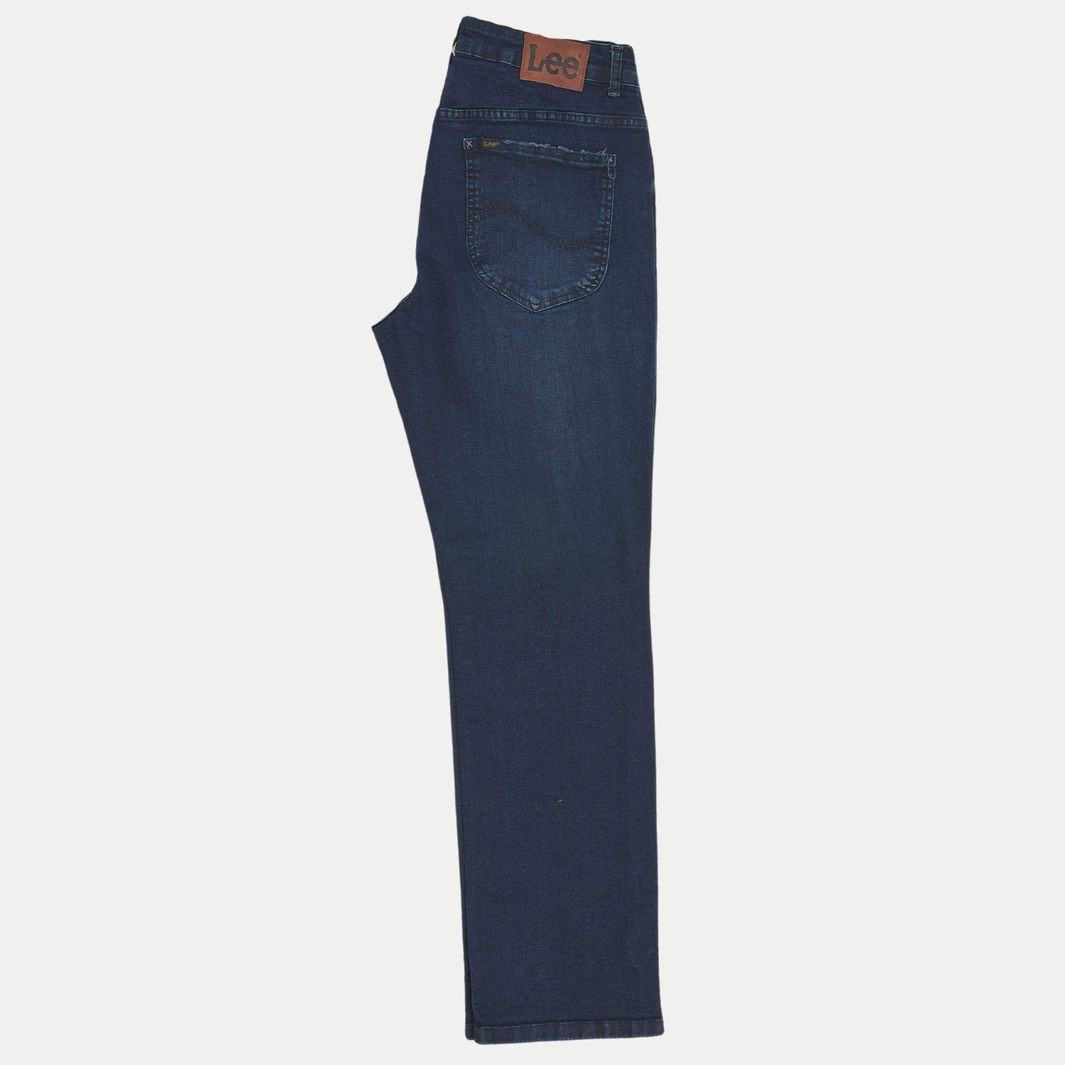 CALÇA LEE JEANS E ELASTANO COMFORT LAVAGEM ESCURA MASCULINA ADULTO ...