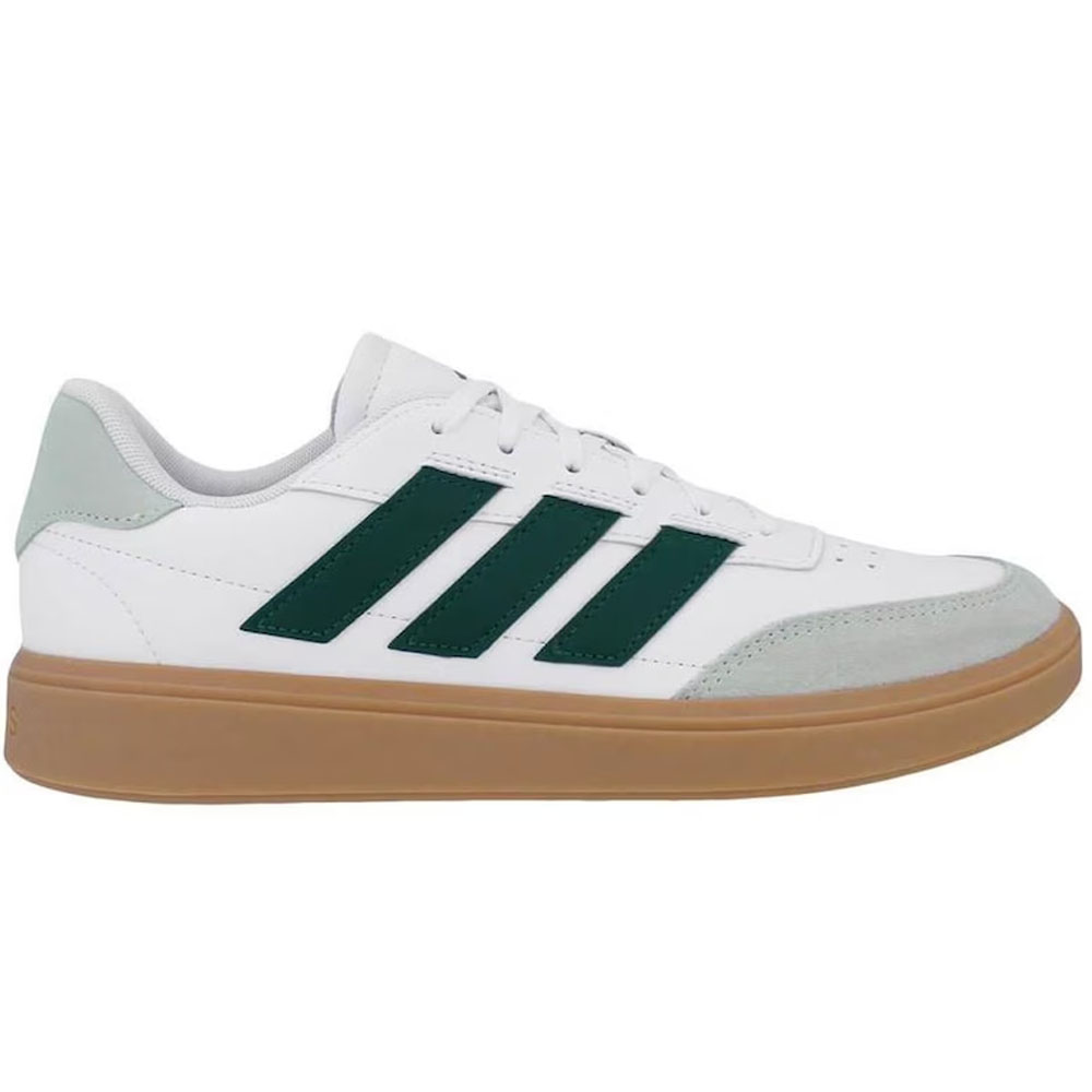 Tênis Adidas Courtblock Branco/Preto Masculino - Tontri Esportes