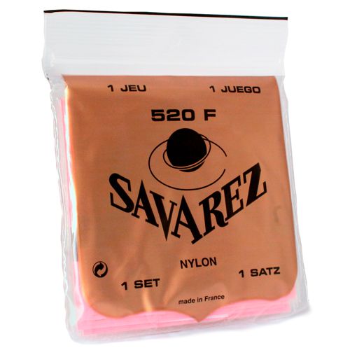 Encordoamento Savarez 520F Violão Tradicional, Tensão Alta, Sol ...