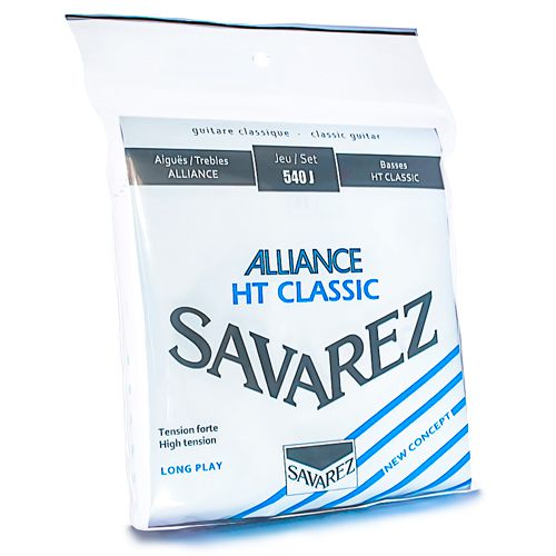 Encordoamento Savarez 540J Violão Alliance, Tensão Alta - Planet Music ...