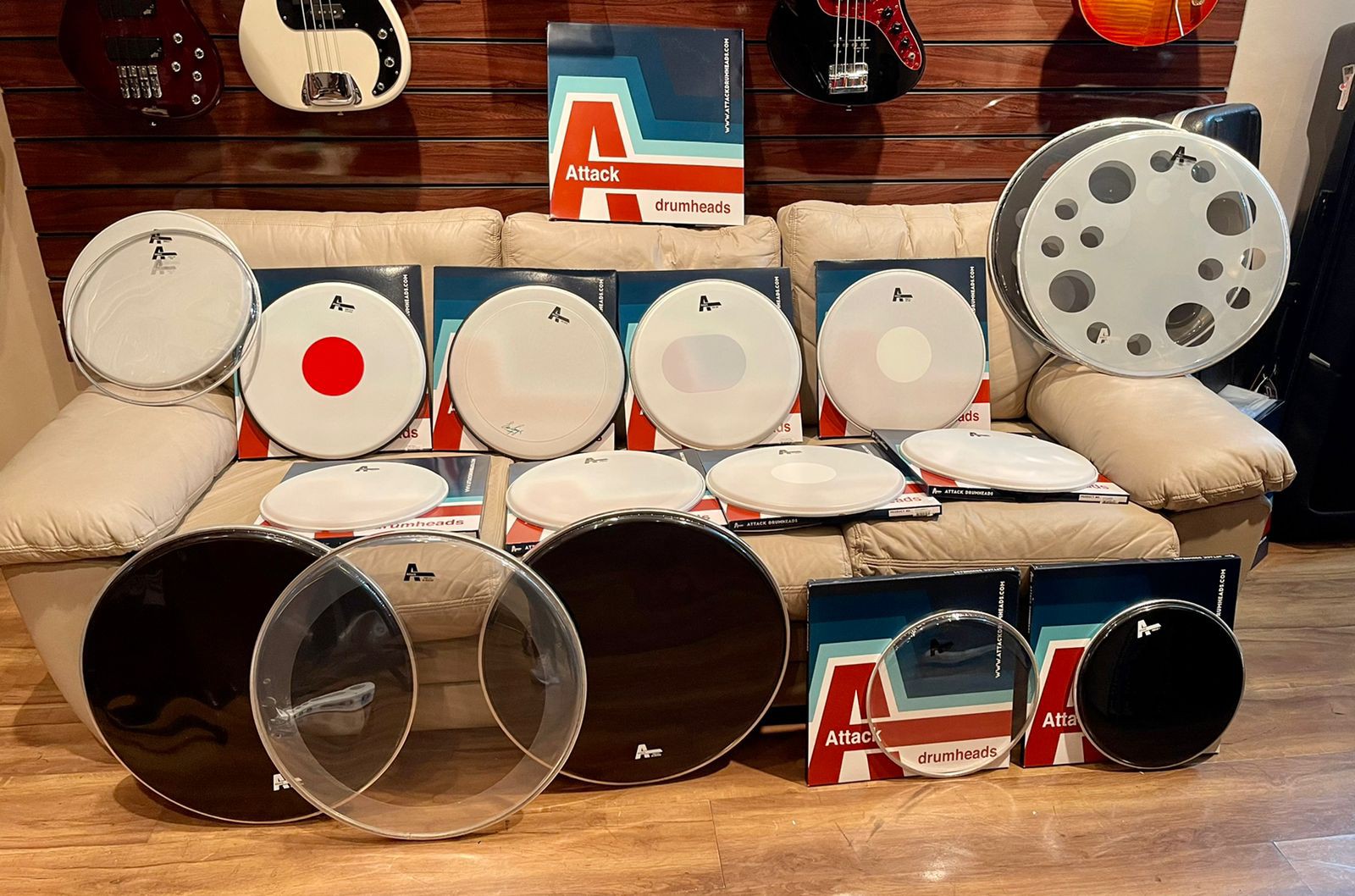 Pele Attack Thin Skin 2 Clear 14" Filme Duplo Transparente - Planet Music Express