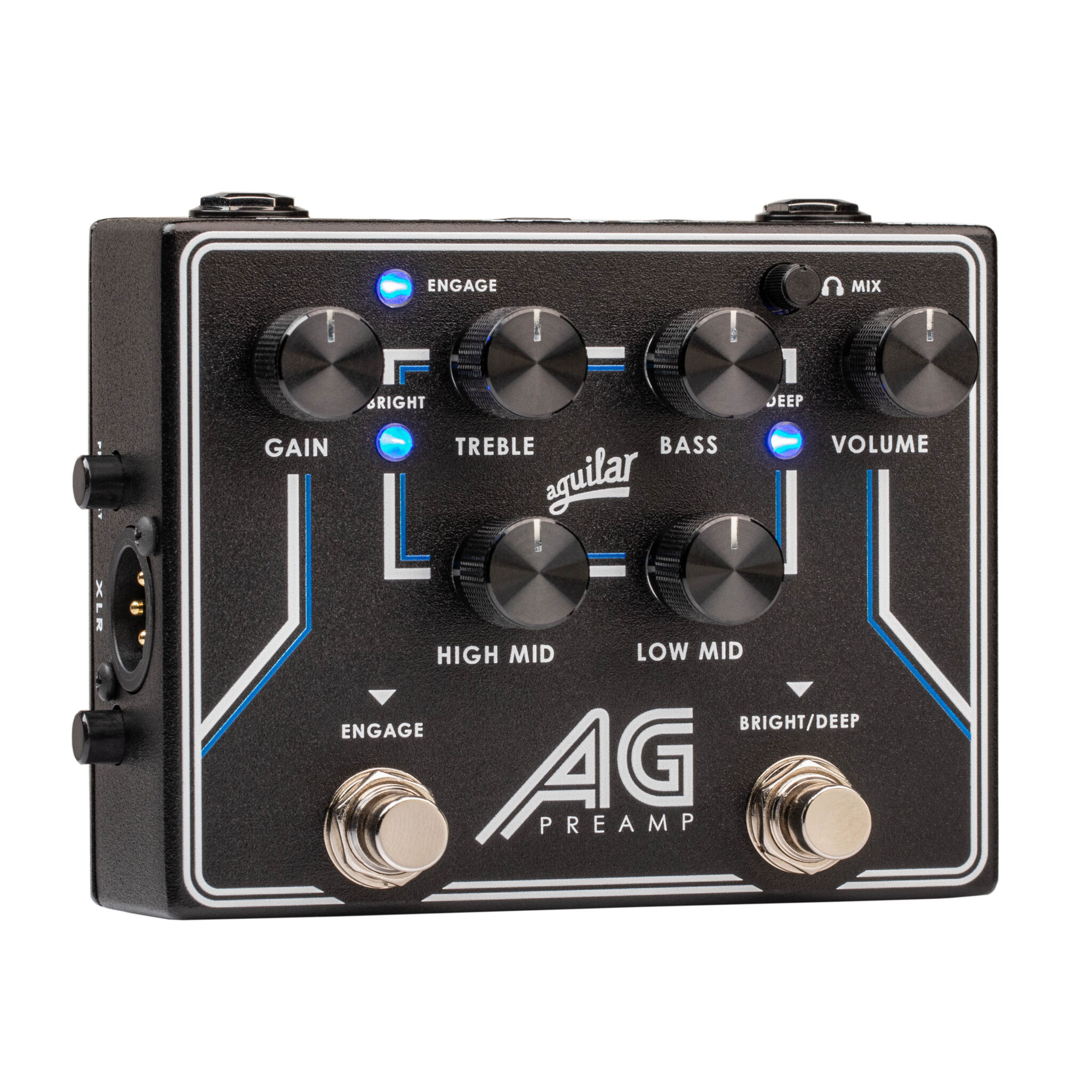Aguilar AG Preamp - Pré-Amplificador Analógico de Baixo e DI - Planet ...