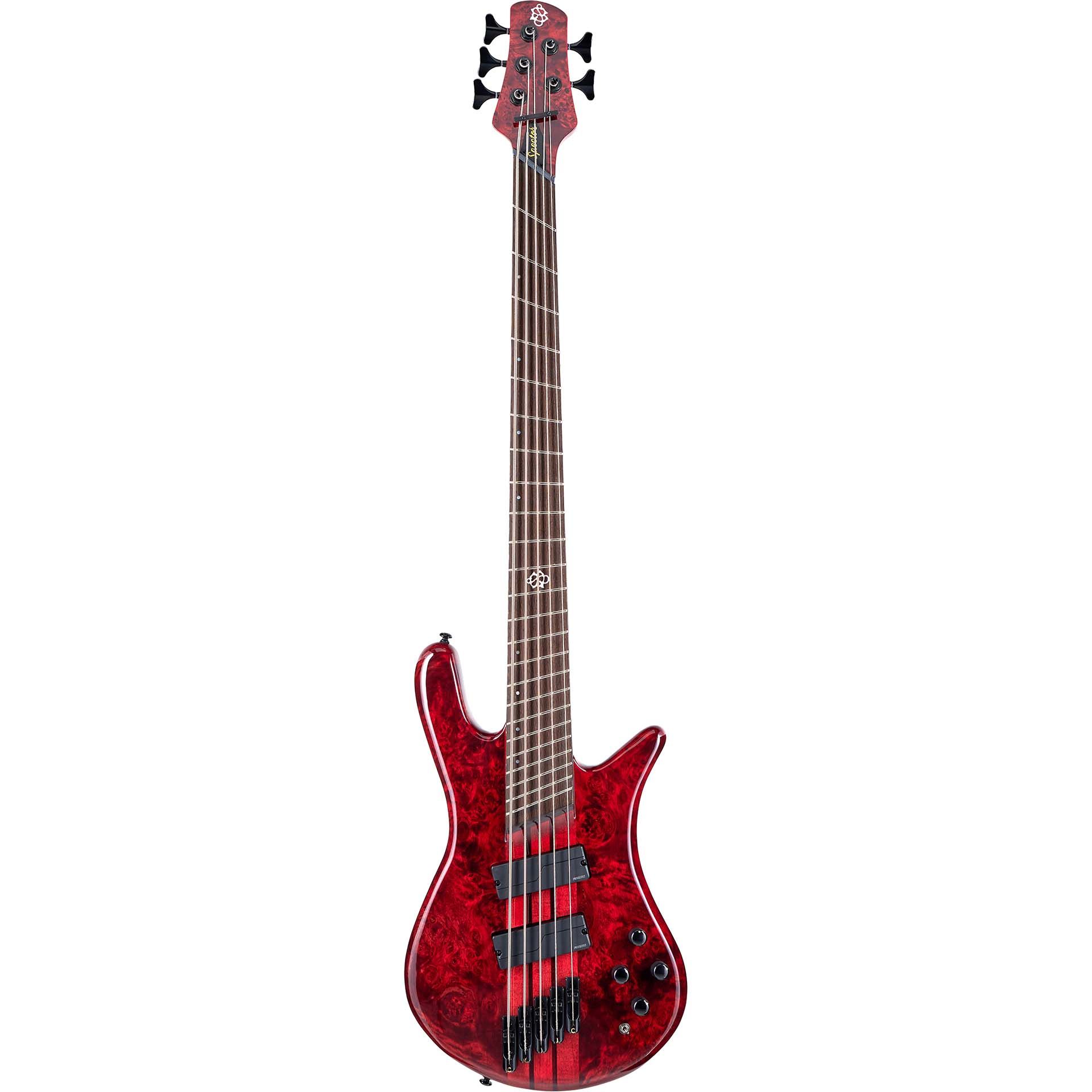 Baixo Spector NS Dimension 5 Cordas Inferno Red - Planet Music Express