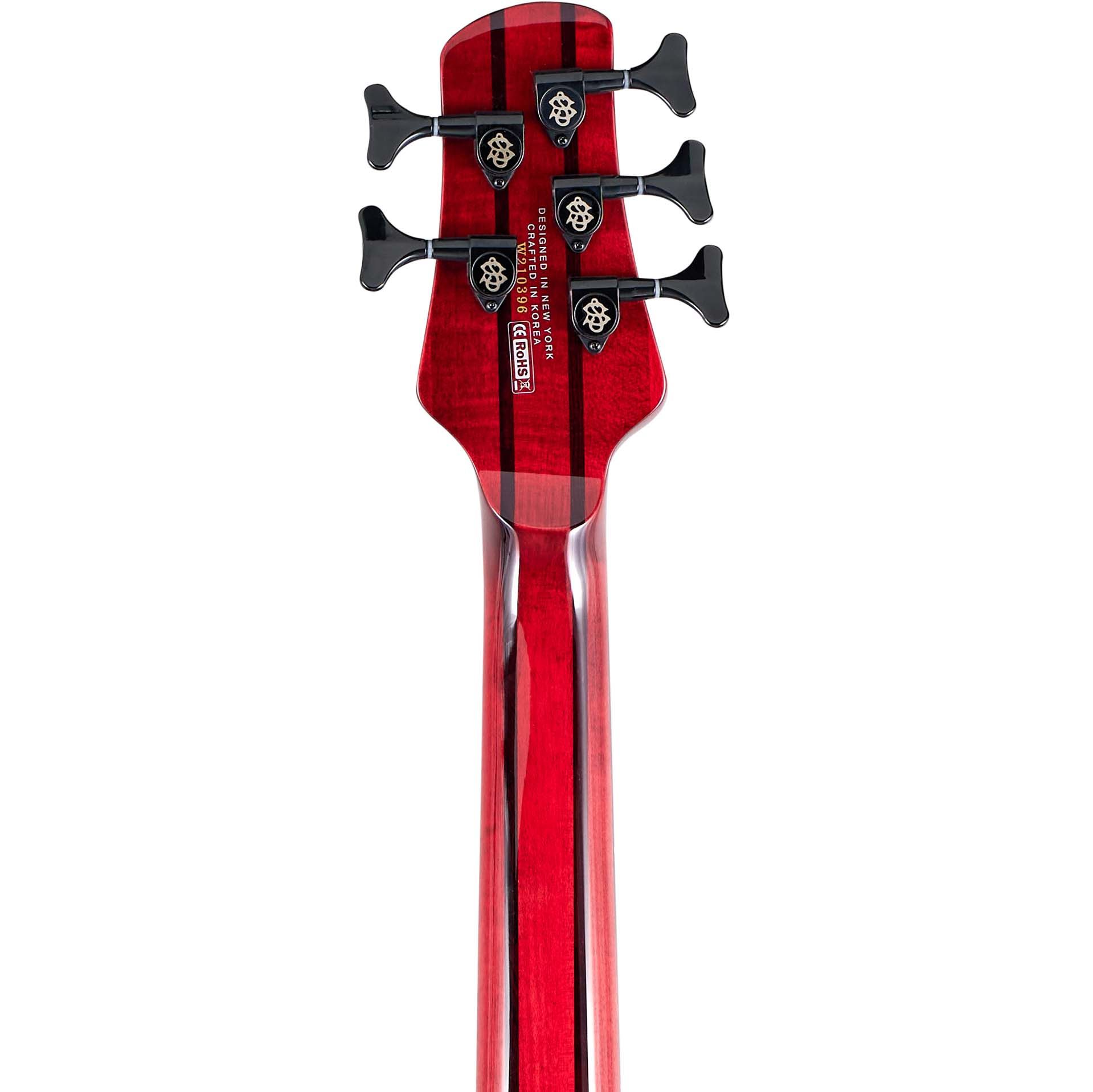 Baixo Spector NS Dimension 5 Cordas Inferno Red - Planet Music Express
