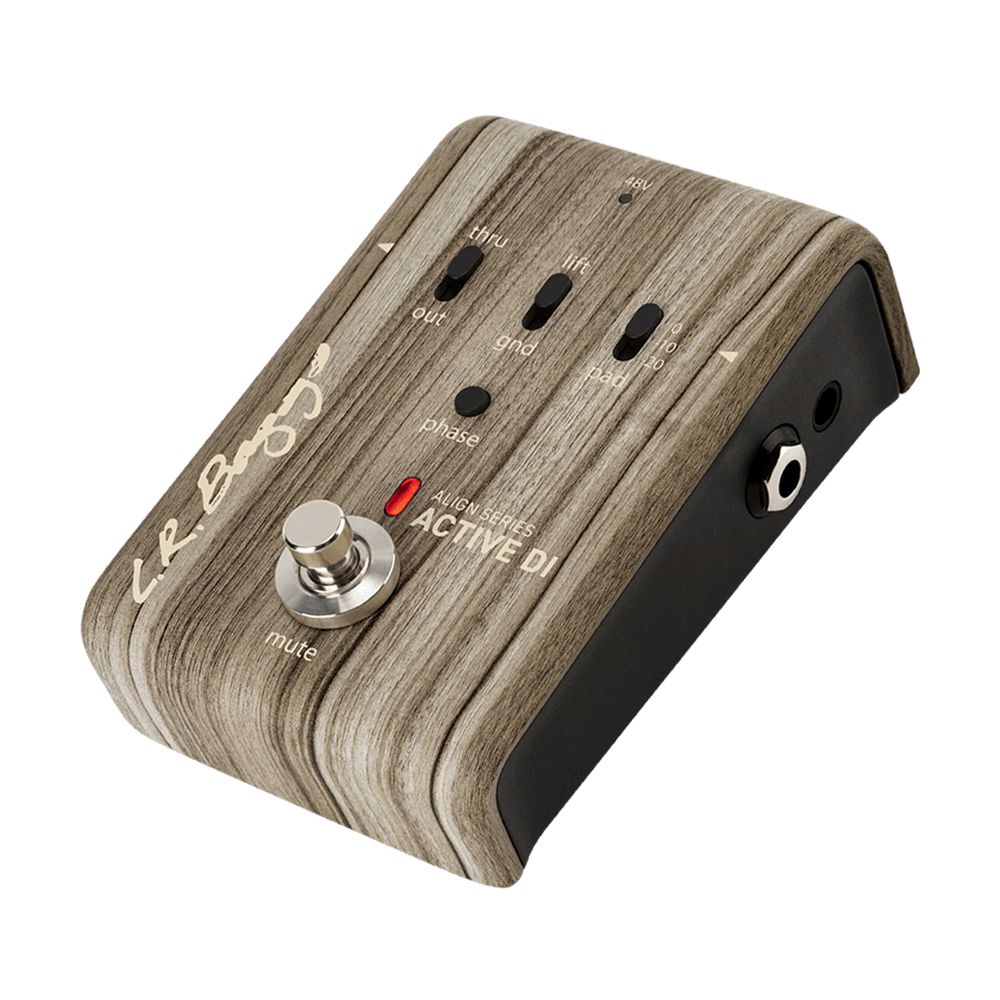 Pedal Direct LR Baggs ALIGN ACTIVE DI, Box Ativo, Footswitch Mute, I ...