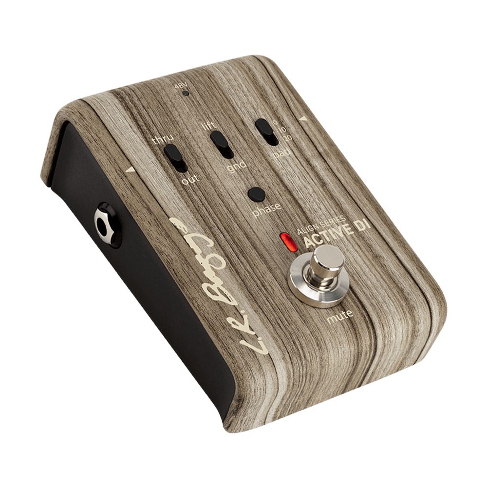 Pedal Direct LR Baggs ALIGN ACTIVE DI, Box Ativo, Footswitch Mute, I ...