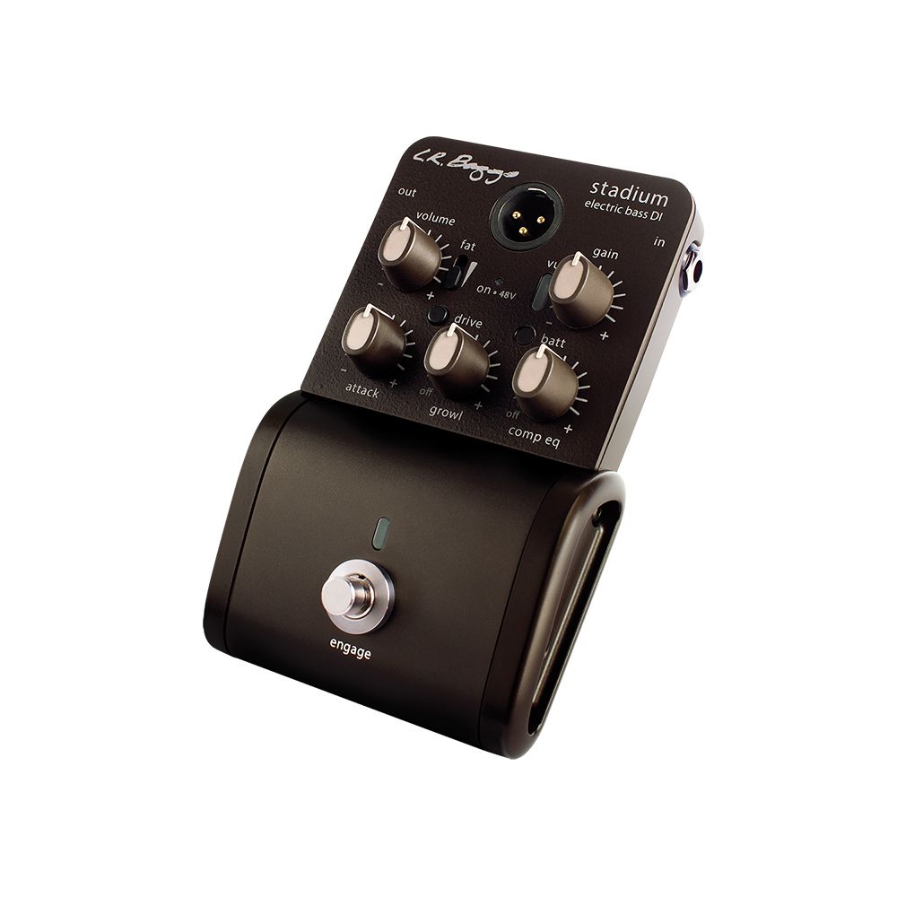 Pedal LR BAGGS Direct Box STADIUM DI Para Baixo Elétrico, Controles Vo ...