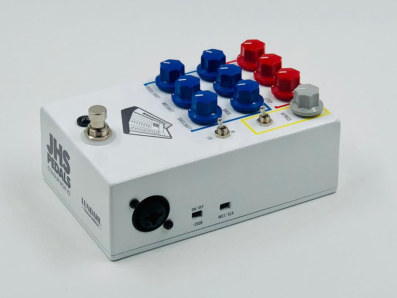 Pedal JHS Colour Box V2 Preamp / Eq / Overdrive / Distortion / Fuzz ...