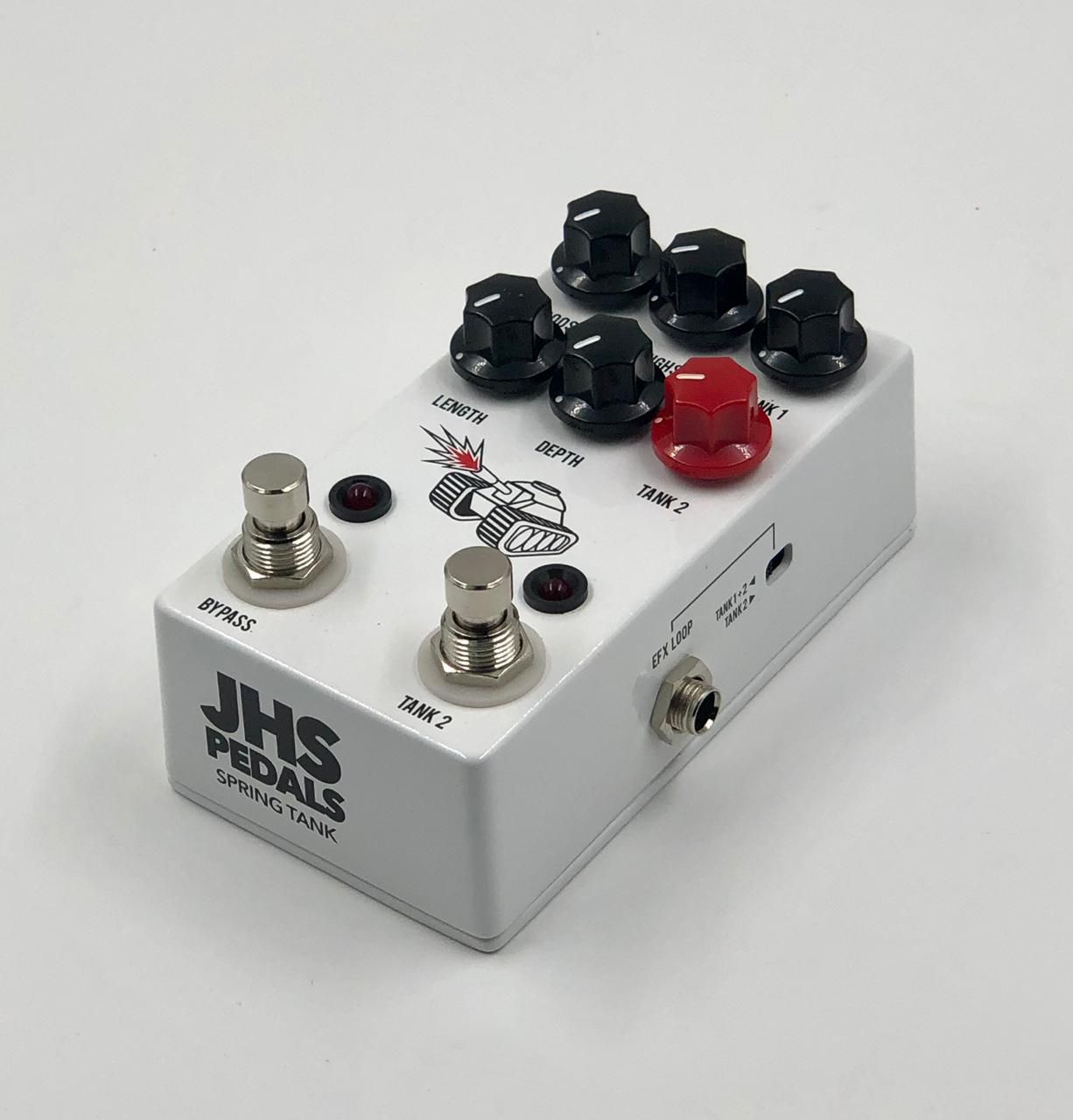 EM BREVE: Pedal JHS Spring Tank Reverb Para Guitarra - Planet Music Express